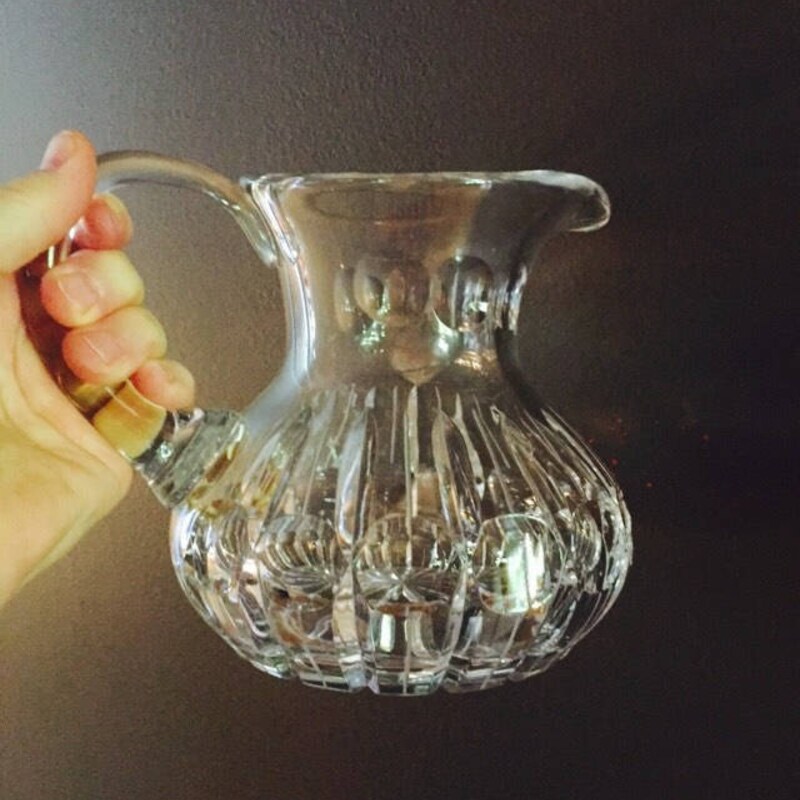 Crystal Pitcher - Etsy