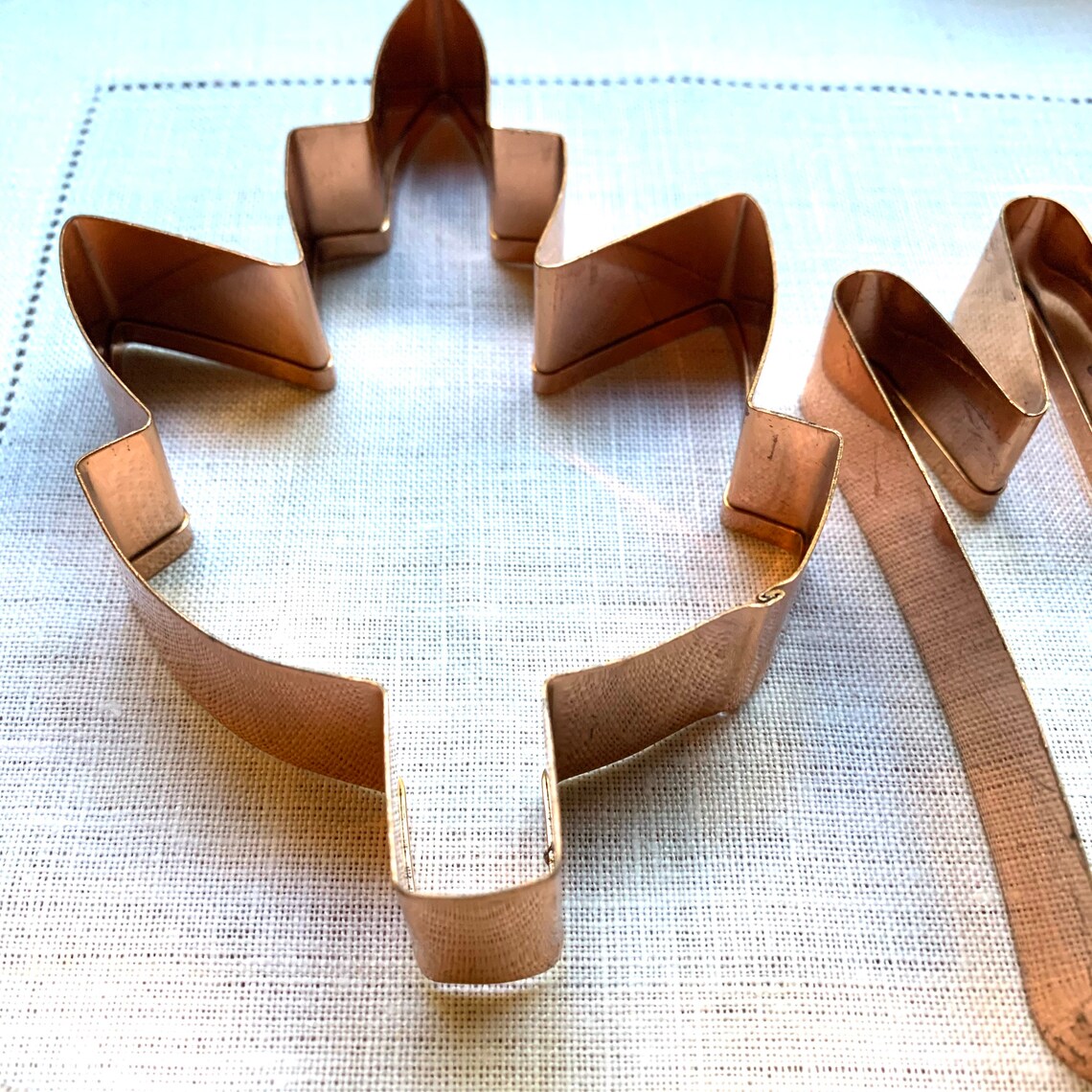 Large Copper Cookie Cutters Christmas Baking Fall Season | Etsy