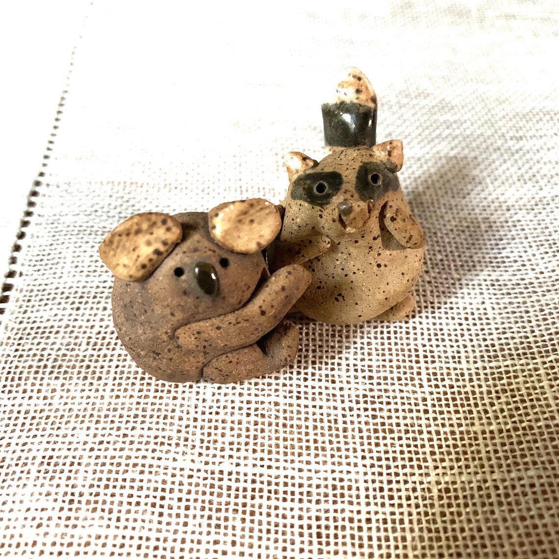 Miniature Clay Koala Bear, Mini Animals, Small Clay Sculpture - Etsy