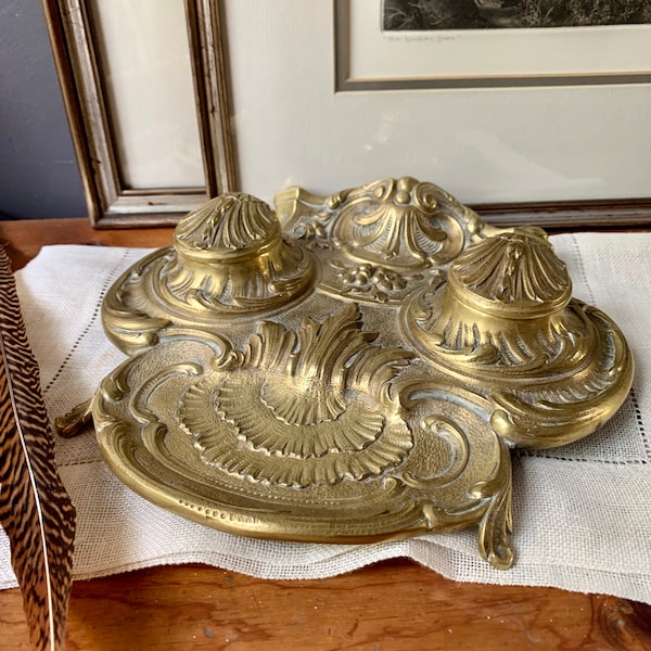 Antique Ink Bottle - Etsy