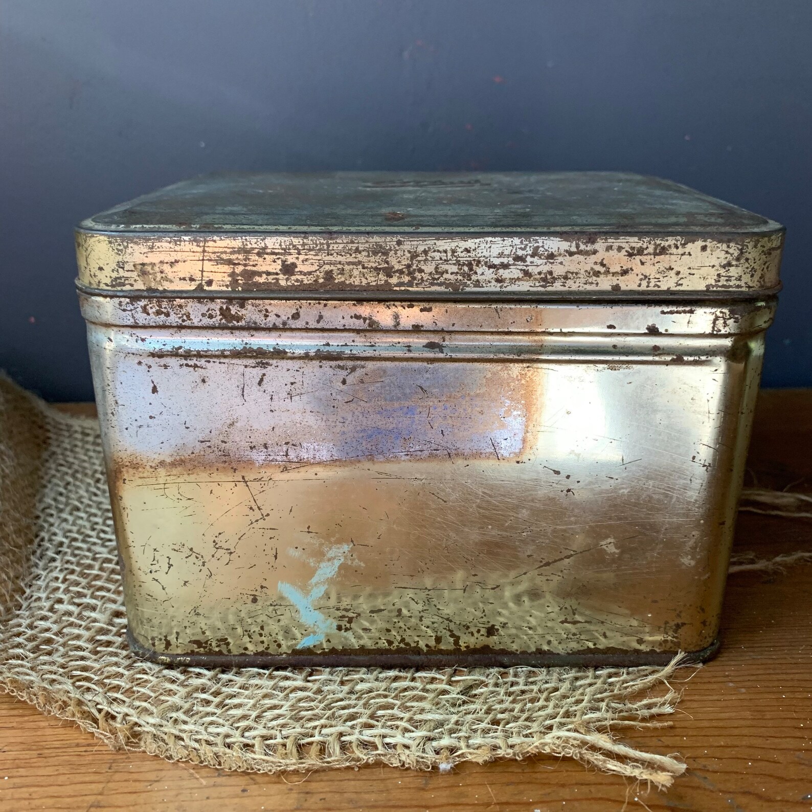 Vintage Merck Pharmaceutical Tin Box Emanuel August Merck - Etsy