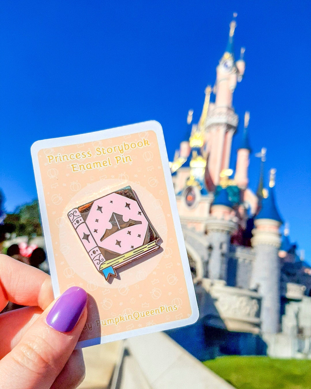 Sleeping Beauty Princess Storybook Pin GRADES A & B L Enamel - Etsy