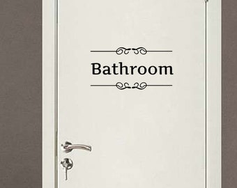 Shower door decal | Etsy