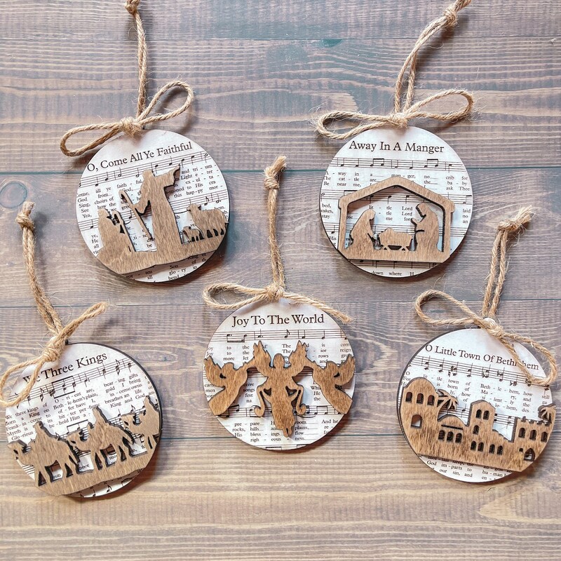 Music Ornament - Etsy