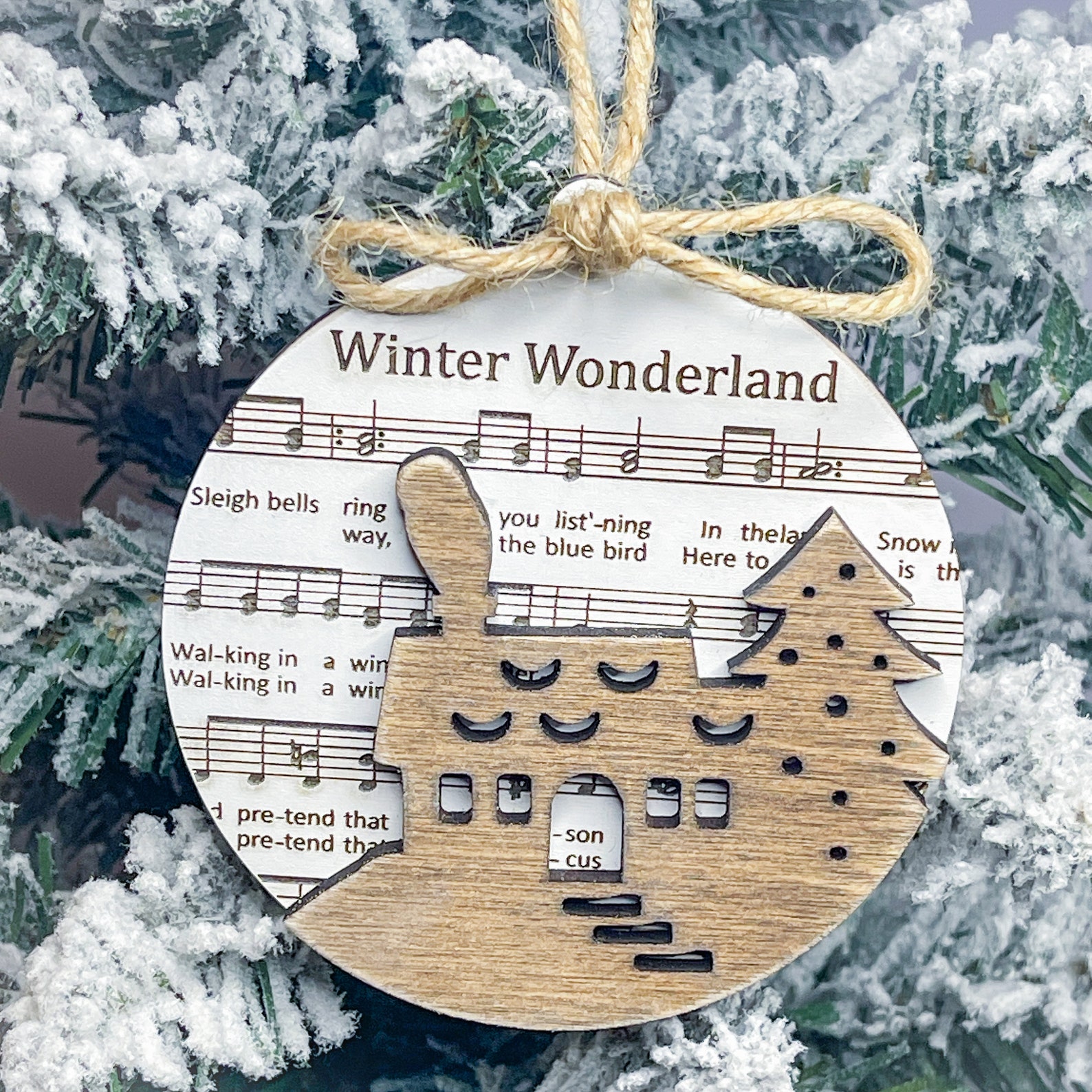 Sheet Music Christmas Carol Ornaments, Christmas Music Ornaments ...