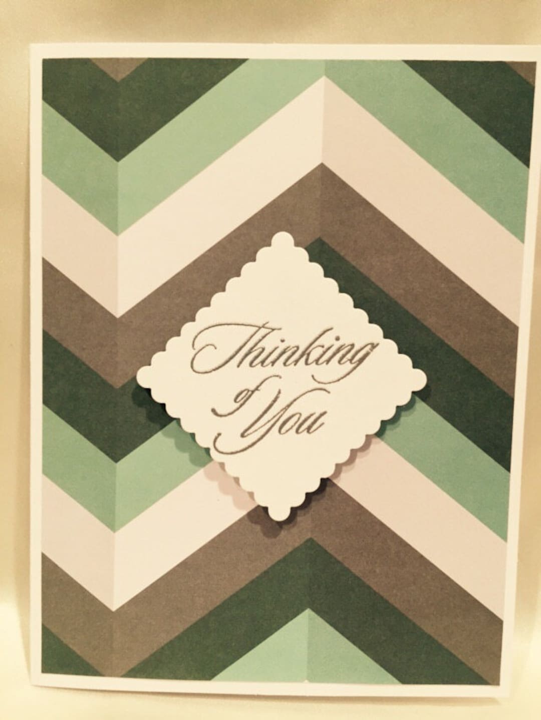 Thinking of You Card. Handmade Thinking of You Card. Handmade Friend ...