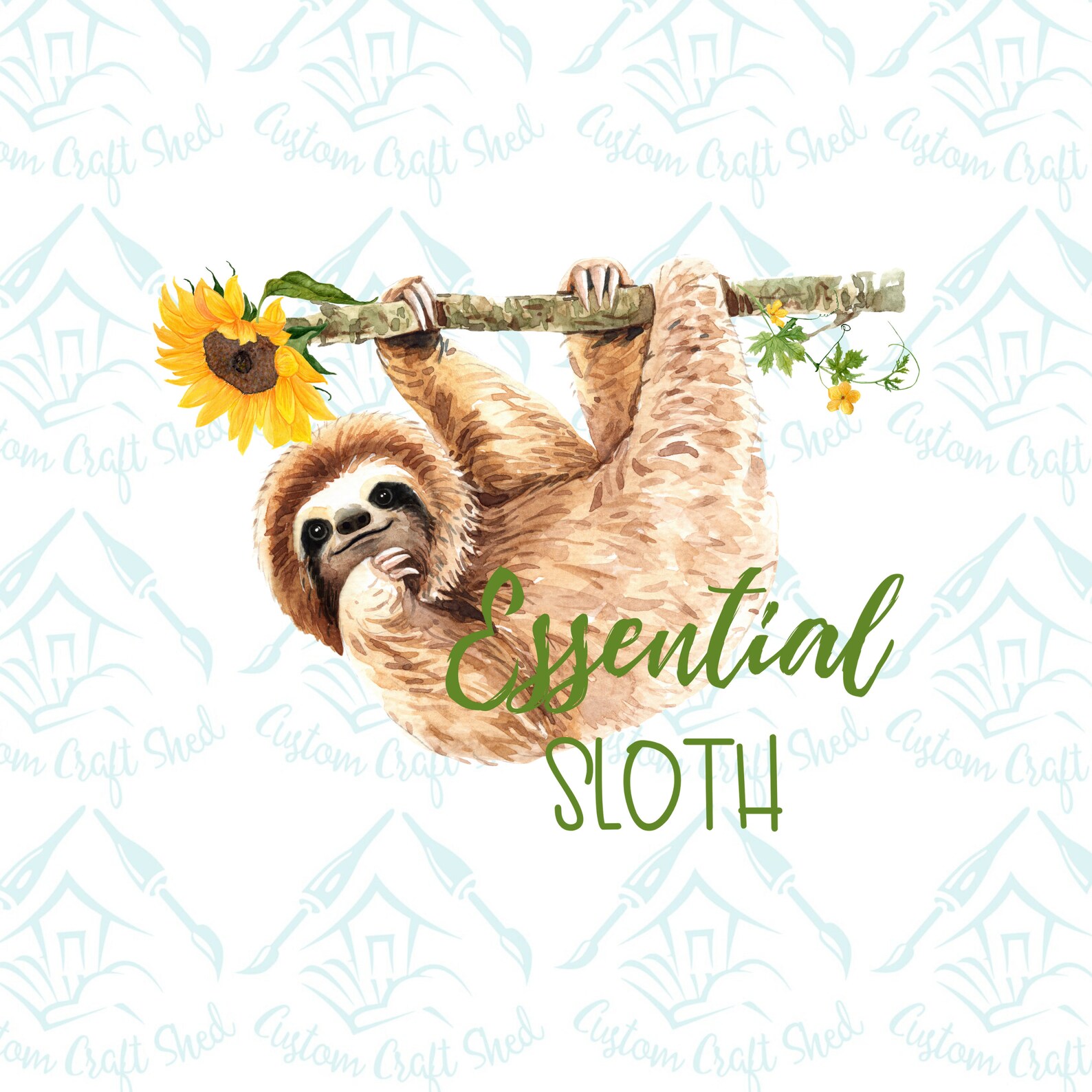 Essential Sloth/digital Designs/sublimation/sloths/png/ - Etsy