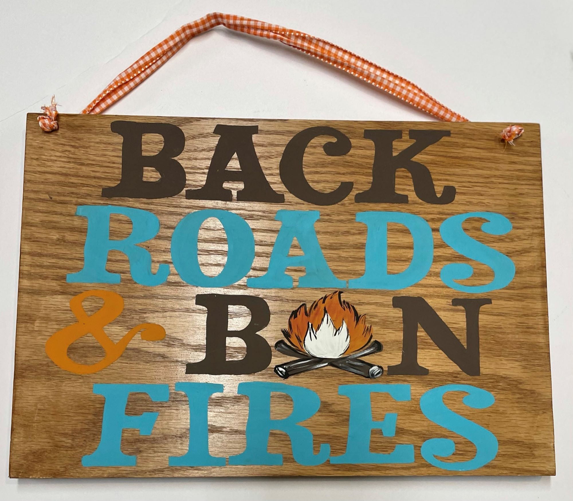Back Roads and Bonfires Wood Sign - Etsy