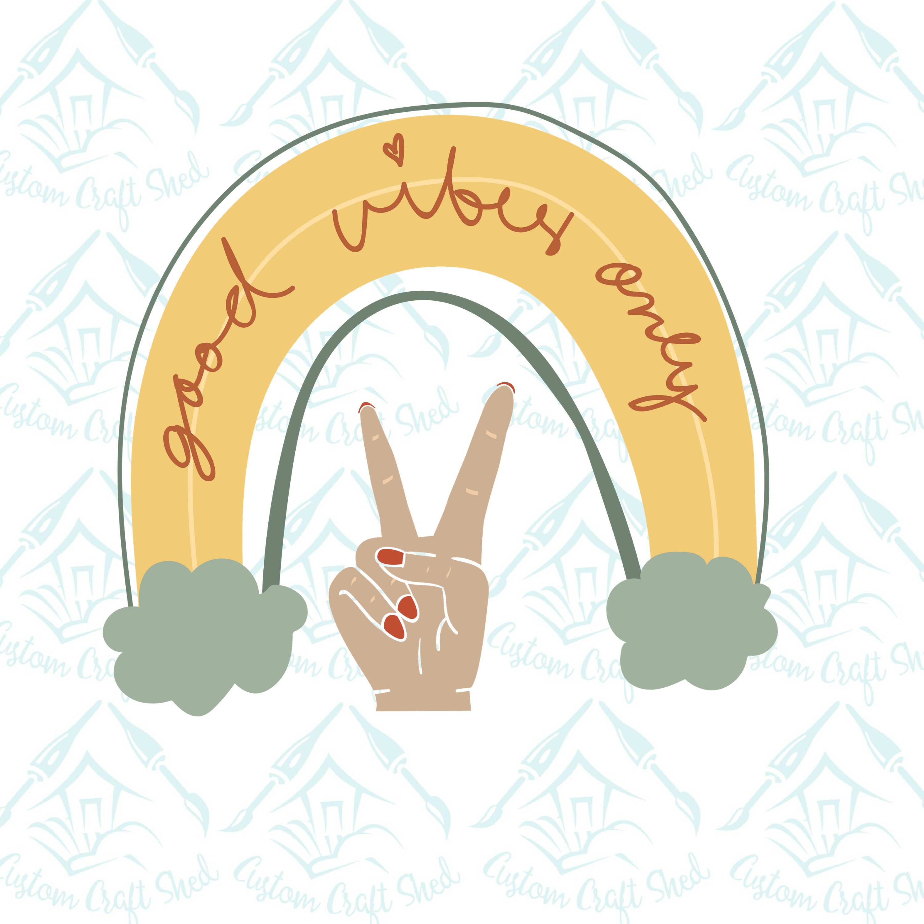 Good Vibes Only Peace/digital Designs/sublimation/peace/png/ - Etsy