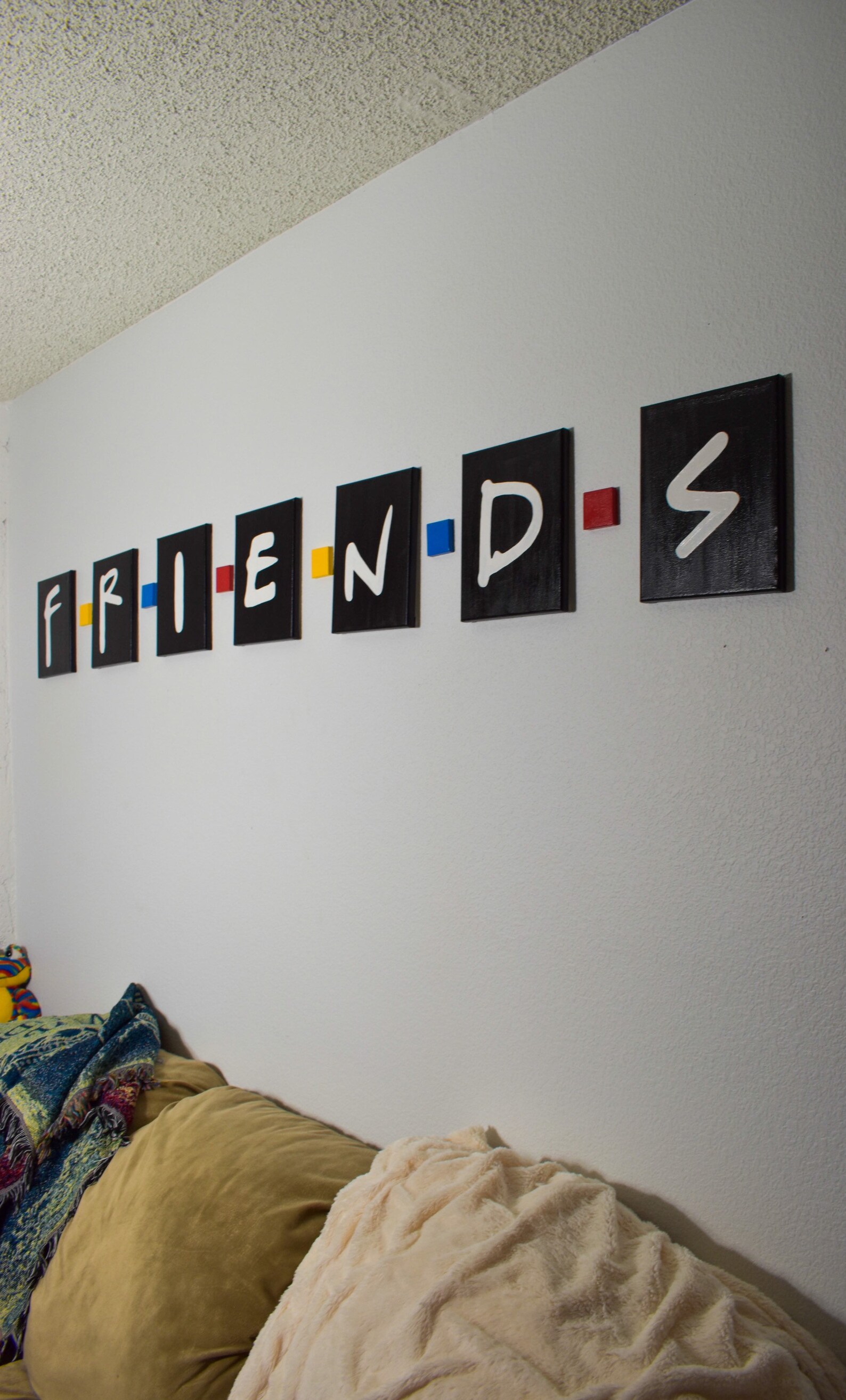 FRIENDS Tv Show Logo handmade Canvas Art - Etsy