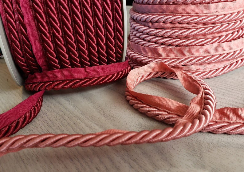 Flanged Piping Cord 6mm Decorative Piping Rope Flanged Rope | Etsy
