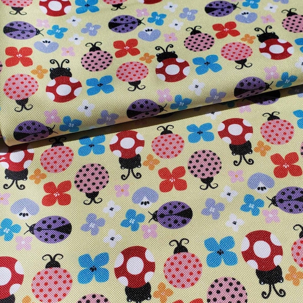 Ladybird Fabric - Etsy