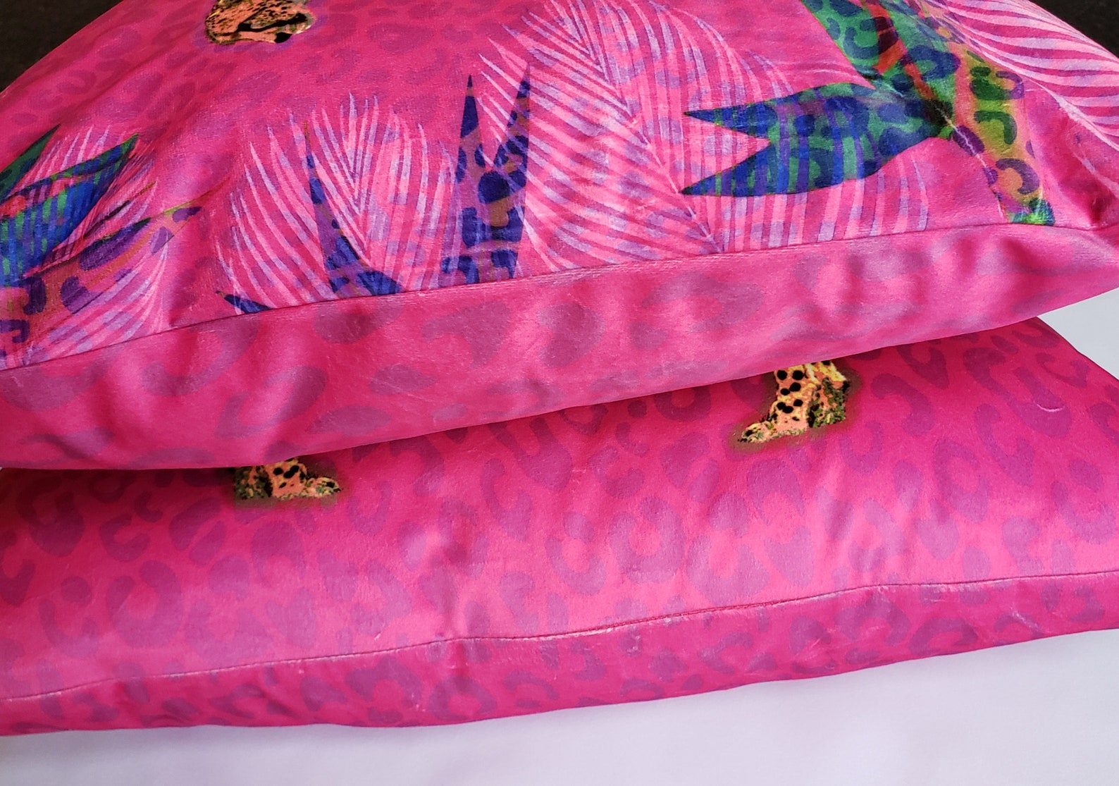 Soft Velvet Cheetah Design Decorative Cushion Cover or Cushion - Etsy