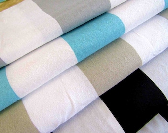 Wide Stripe Fabric | Etsy