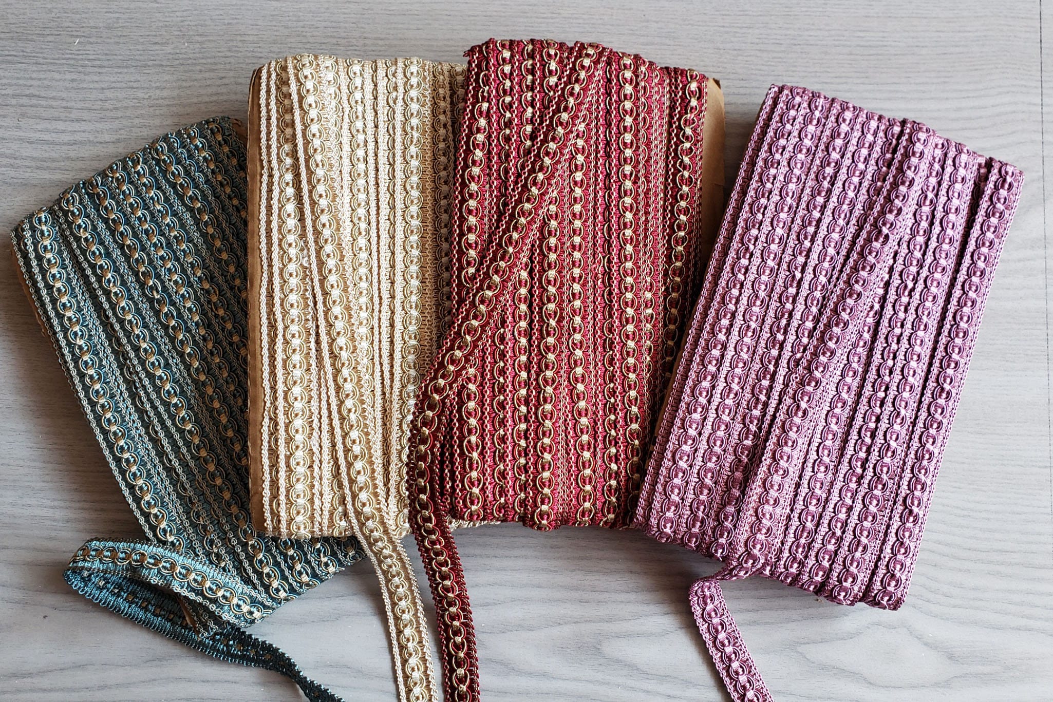 Two Colour Silky Gimp 20mm Braid Upholstery Edging Trim Chair - Etsy ...