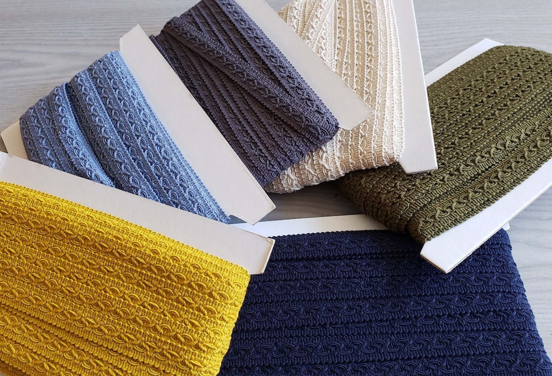 100% Cotton Gimp 20mm Upholstery Braid Gimp Trim Chair Blind Costume ...