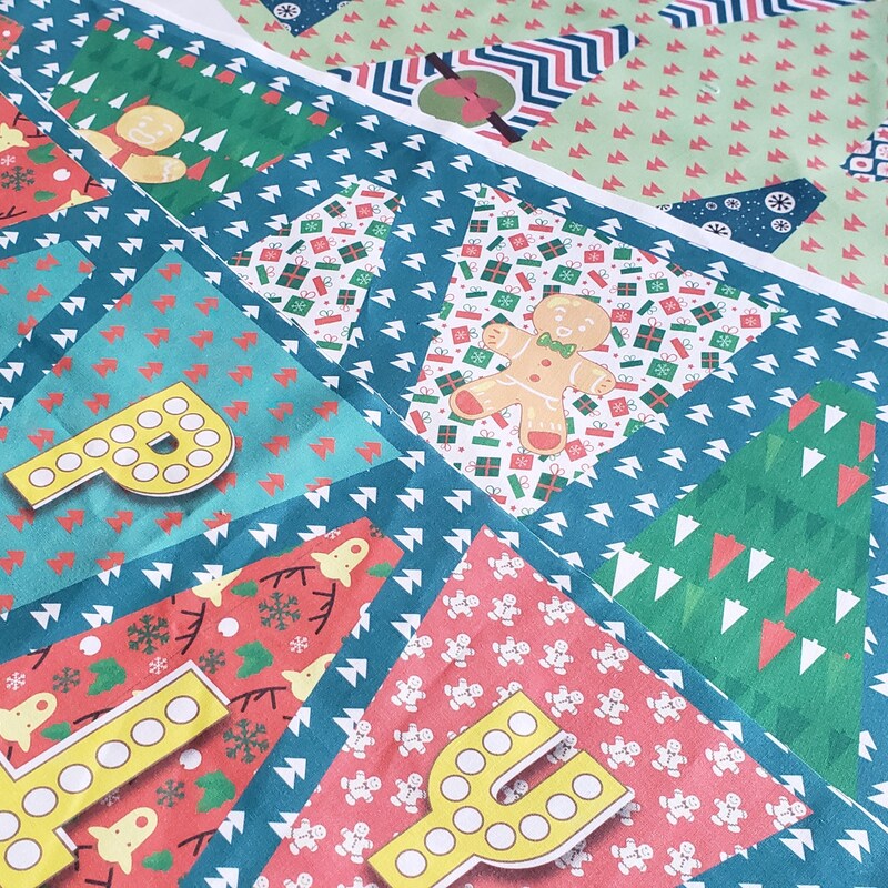 Christmas Bunting - Etsy