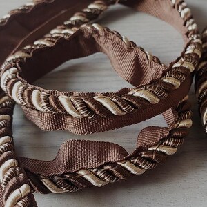 7mm Multicolor Flanged Piping Cord Color Range Lip Cord Upholstery ...