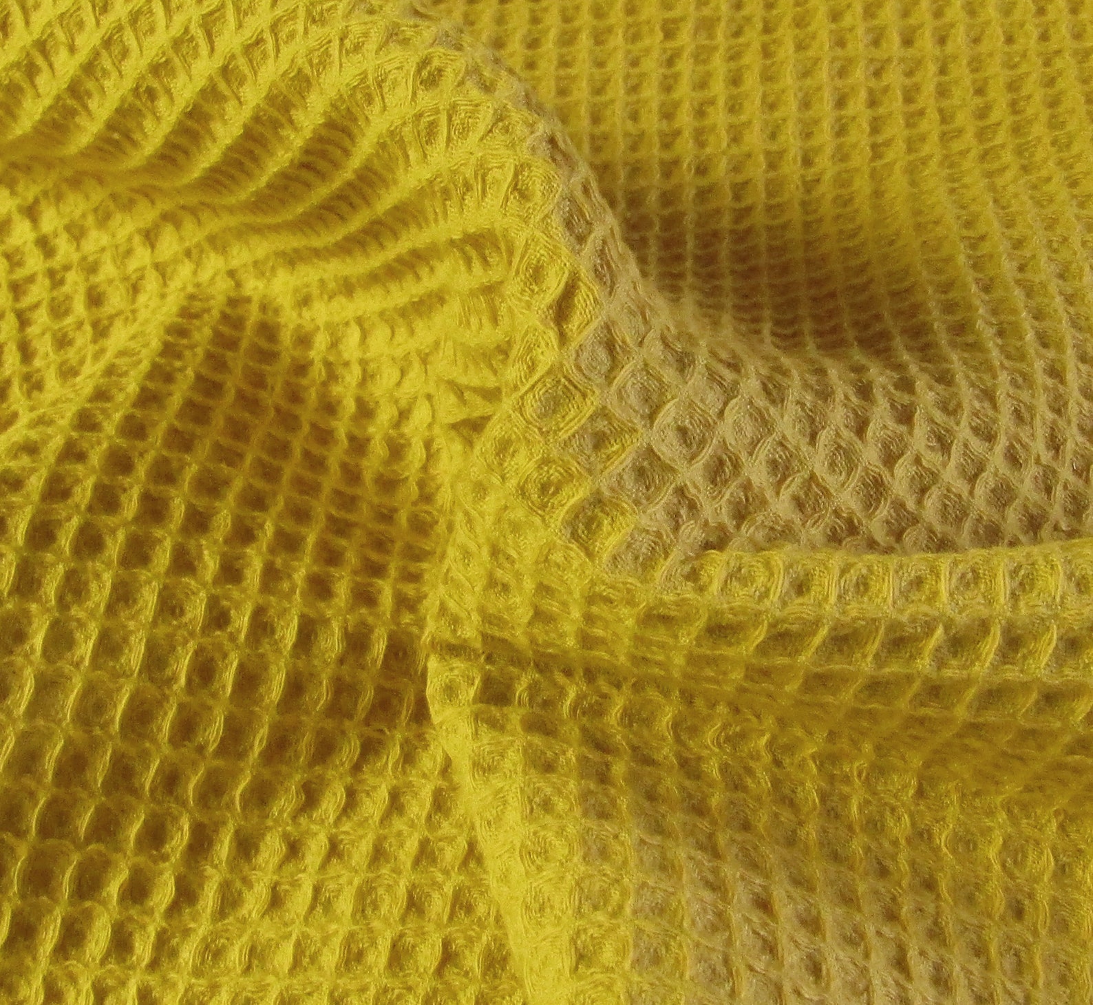 100% Cotton Thick Waffle Pique Honeycomb Fabric by Fat Quarter or Half ...