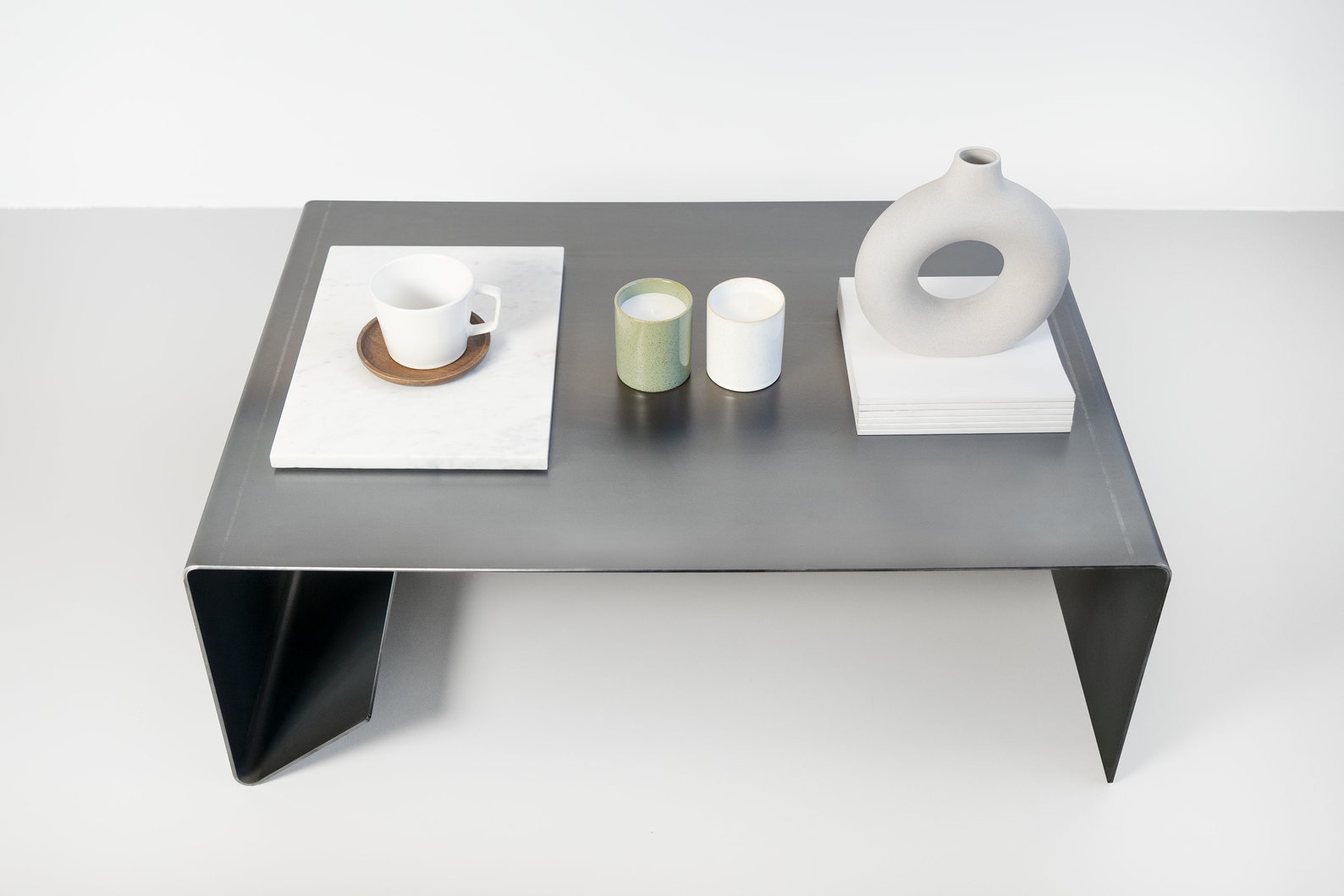 Rectangle Metal Coffee Table With Storage. Heavy-duty Raw - Etsy