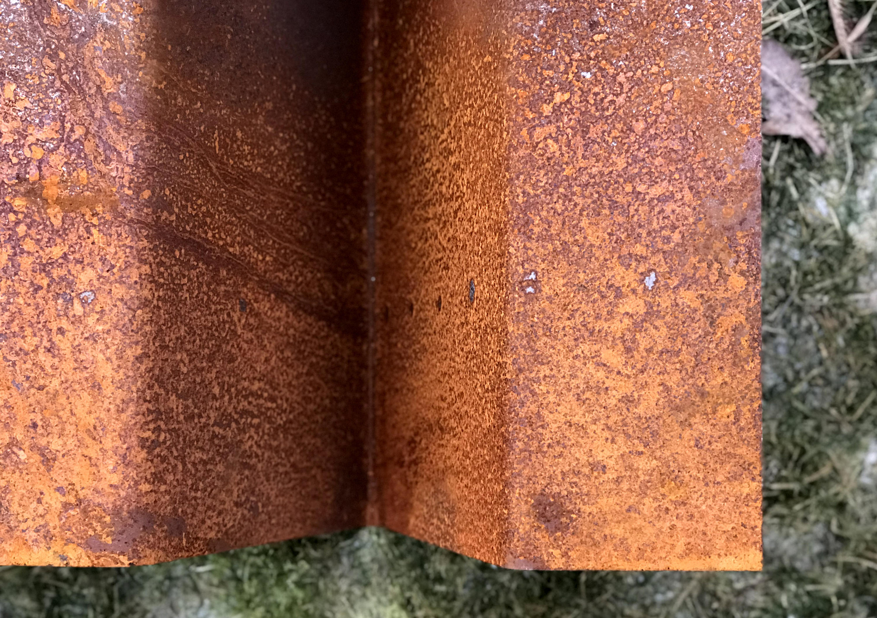 Rusted Metal Coffee Table With Storage Heavy Duty Rusty | Etsy