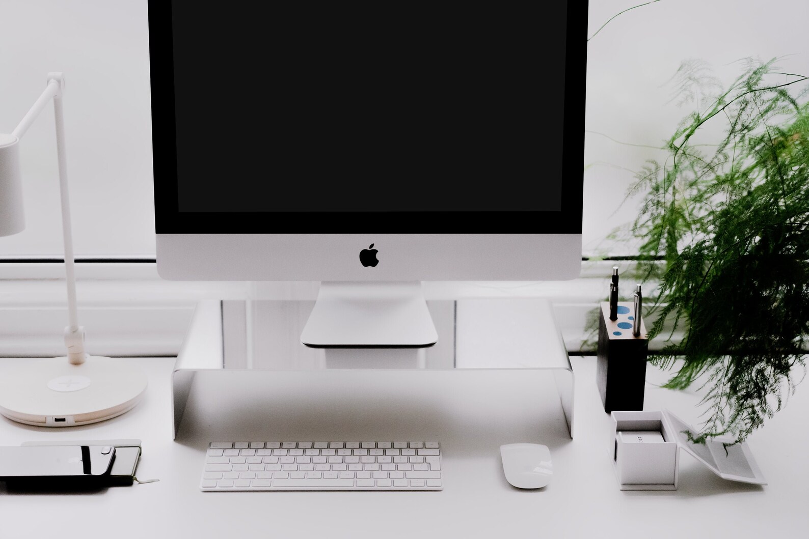 Monitor Stand for Desk. Mirror-polished Stainless Steel. - Etsy UK
