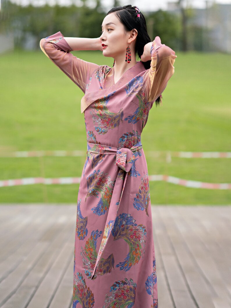 Tibetan Dress Lhasa Clothing Women Tibetan Clothing Tibetan - Etsy