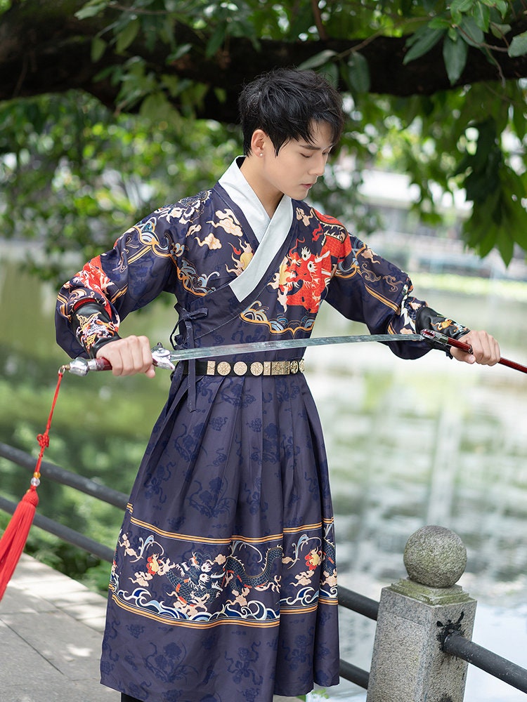 Ming Dynasty Hanfu Man Hanfu Set Men's Hanfu Chinese - Etsy Canada