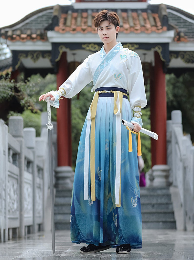 Tang Dynasty Hanfu Man Hanfu Set Men's Hanfu Chinese - Etsy