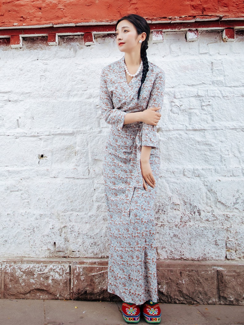 Tibetan Dress Lhasa Clothing Women Tibetan Clothing Tibetan - Etsy