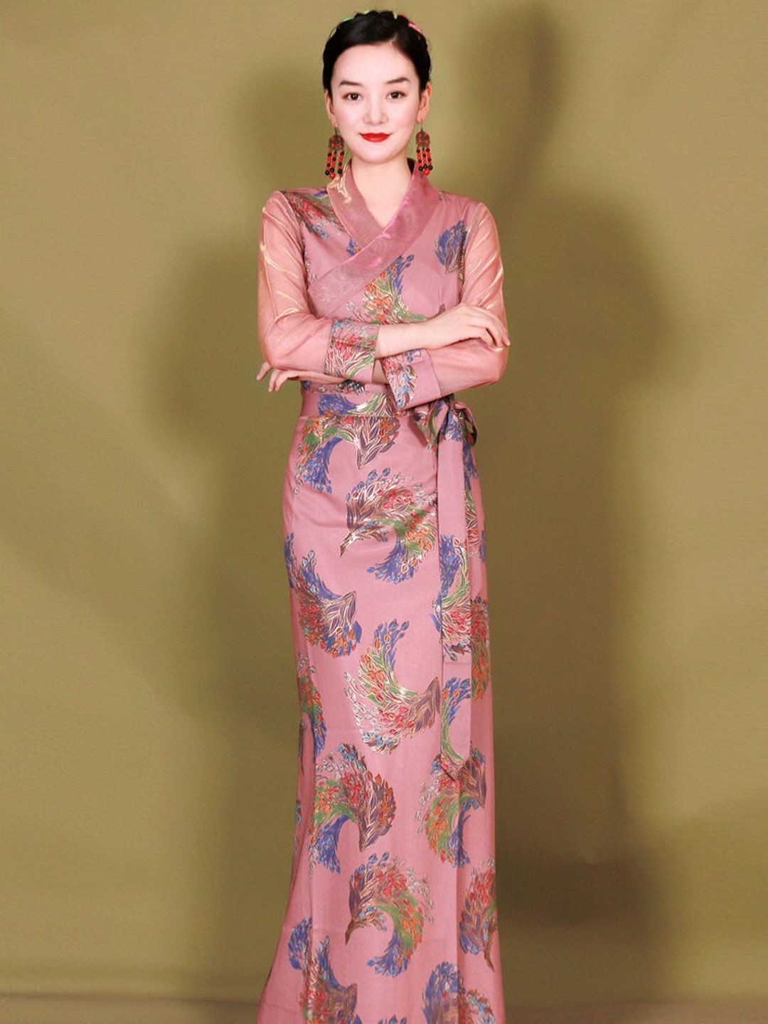 Tibetan Dress Lhasa Clothing Women Tibetan Clothing Tibetan - Etsy