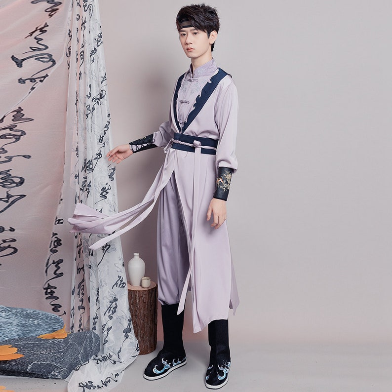 Cosplay Hanfu Man Hanfu Robe Men's Hanfu Chinese Hanfu - Etsy