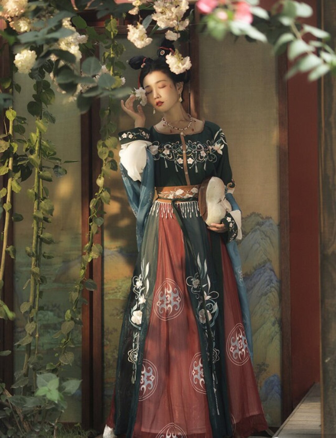 Tang Dynasty Hanfu Skirt Dress Woman Hanfu Set Women's - Etsy