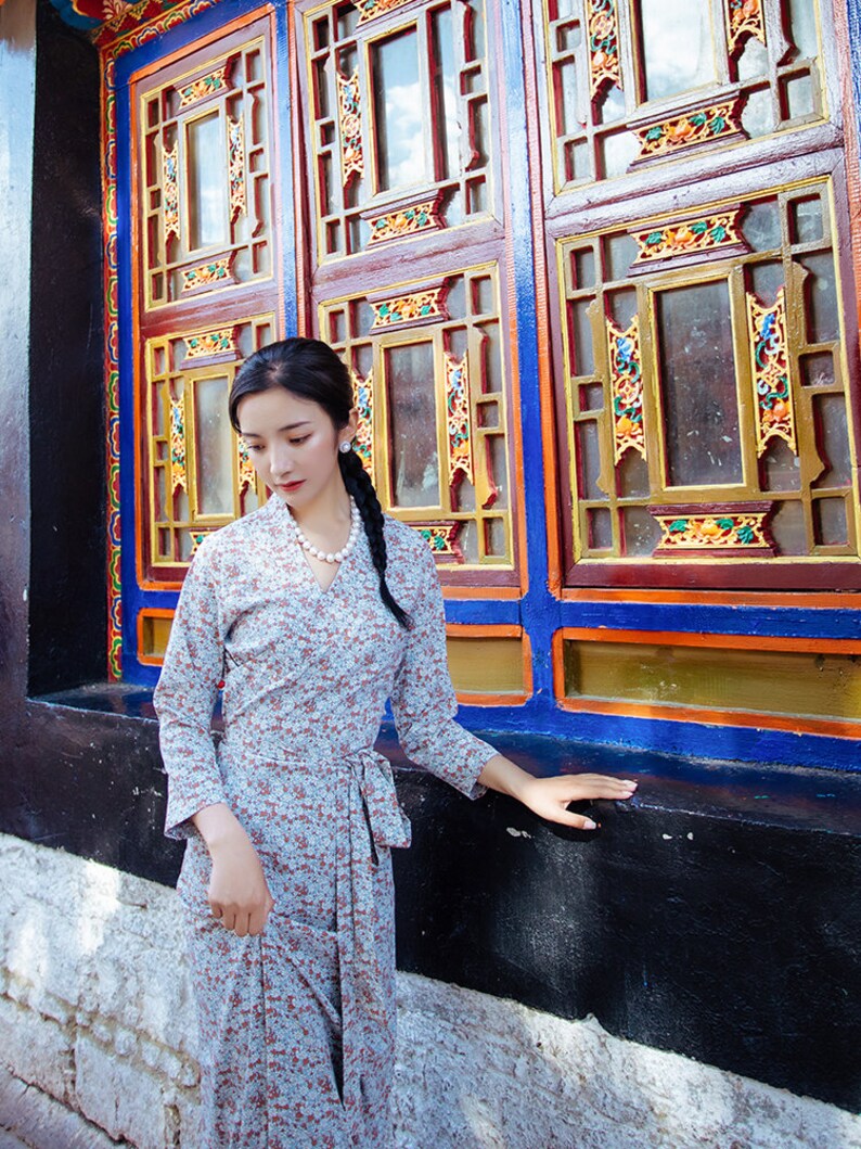 Tibetan Dress Lhasa Clothing Women Tibetan Clothing Tibetan - Etsy