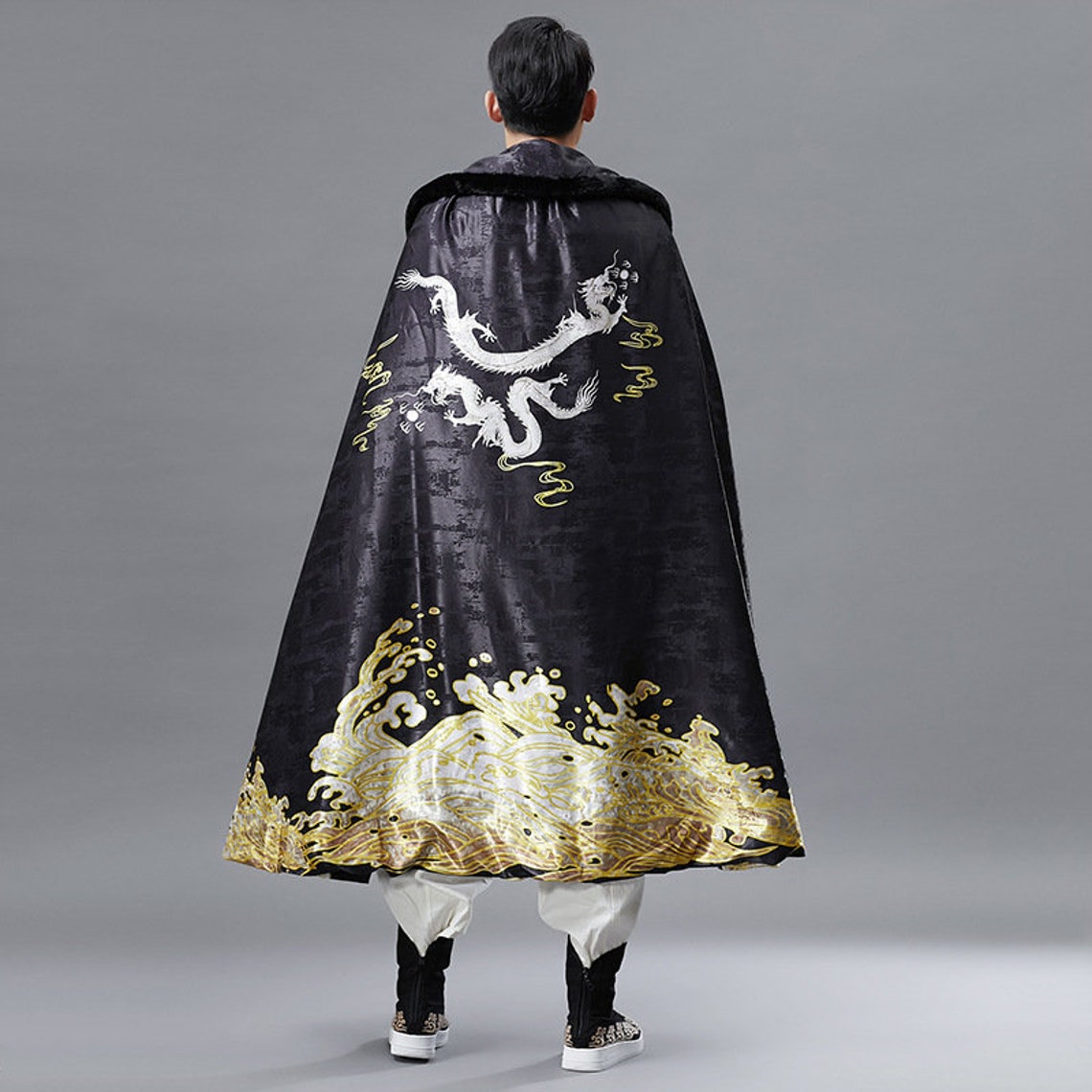 Men's Cape Woman's Cape Printed Dragon Capes Casual - Etsy