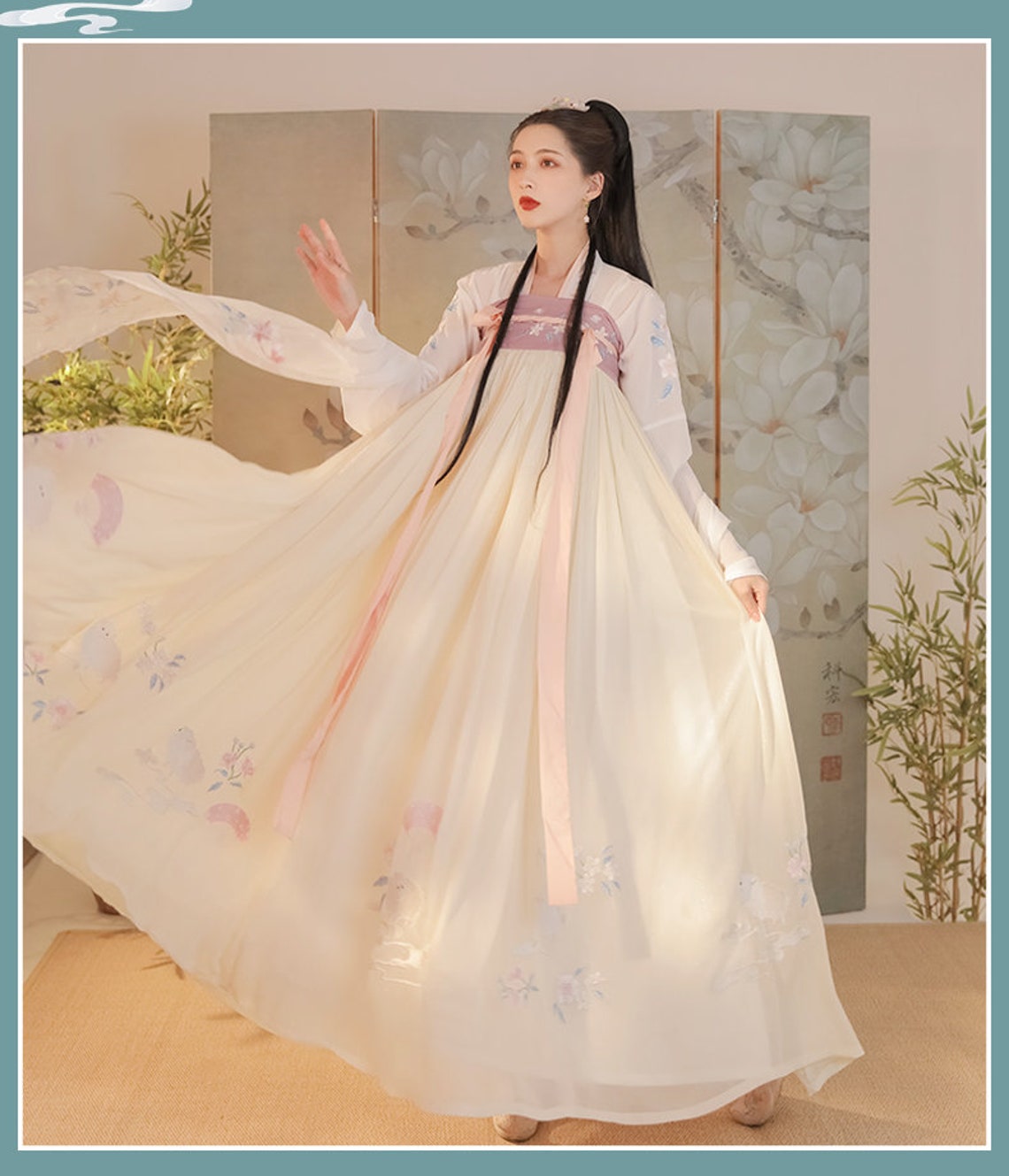 Hanfu Embroidery Dress woman Hanfu Sets Hanfu Costumes - Etsy UK
