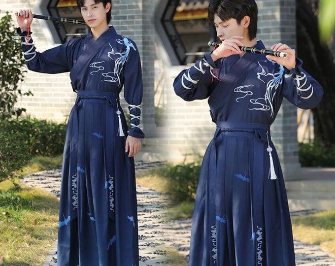 Ming Dynasty Hanfu Man Hanfu Set Men's Hanfu Chinese - Etsy