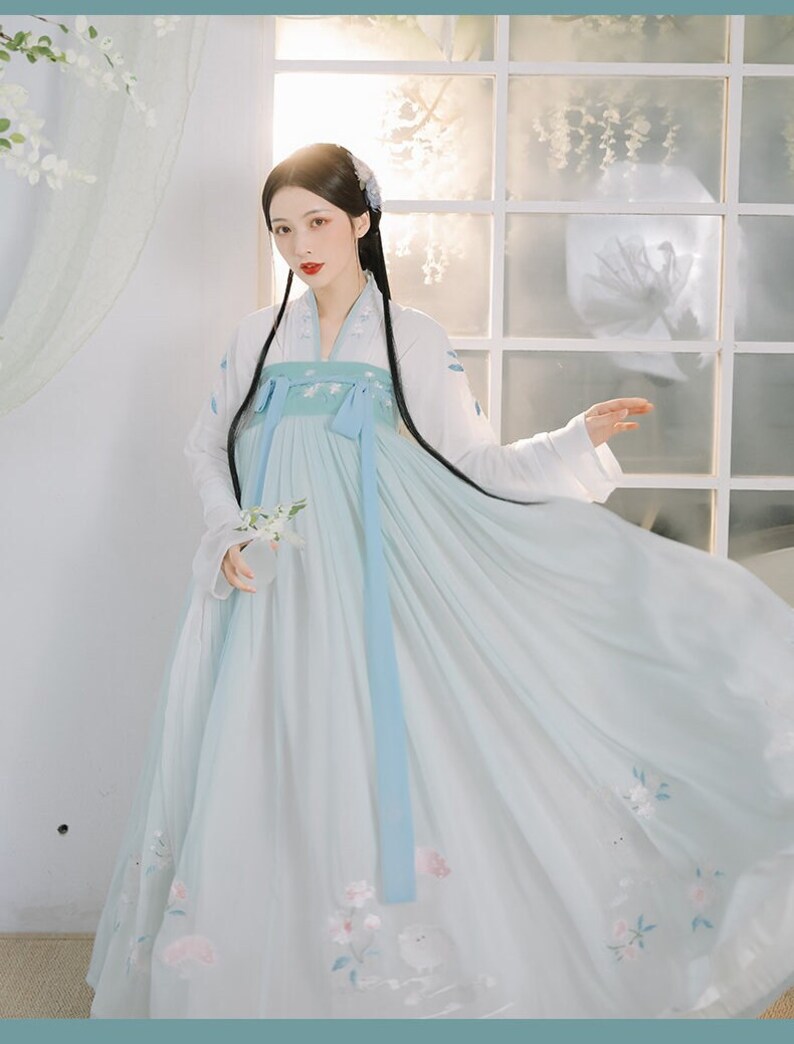 Hanfu Embroidery Dress woman Hanfu Sets Hanfu Costumes - Etsy UK