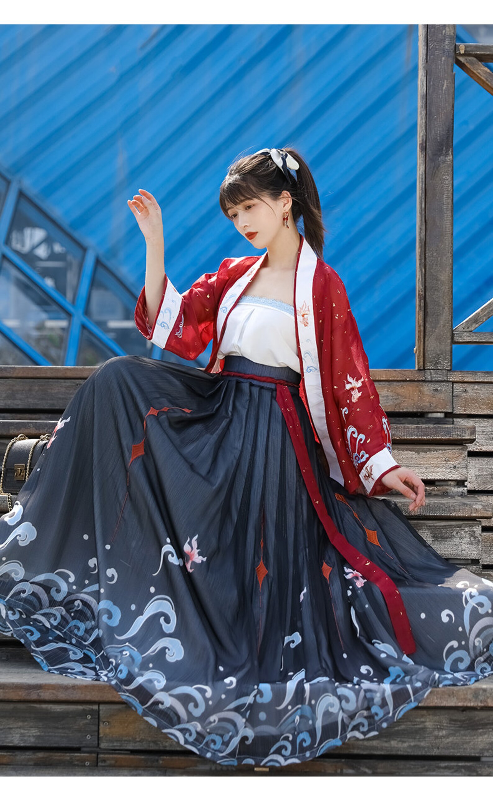 Song Dynasty Hanfu Embroidered Dress Woman Hanfu Set - Etsy