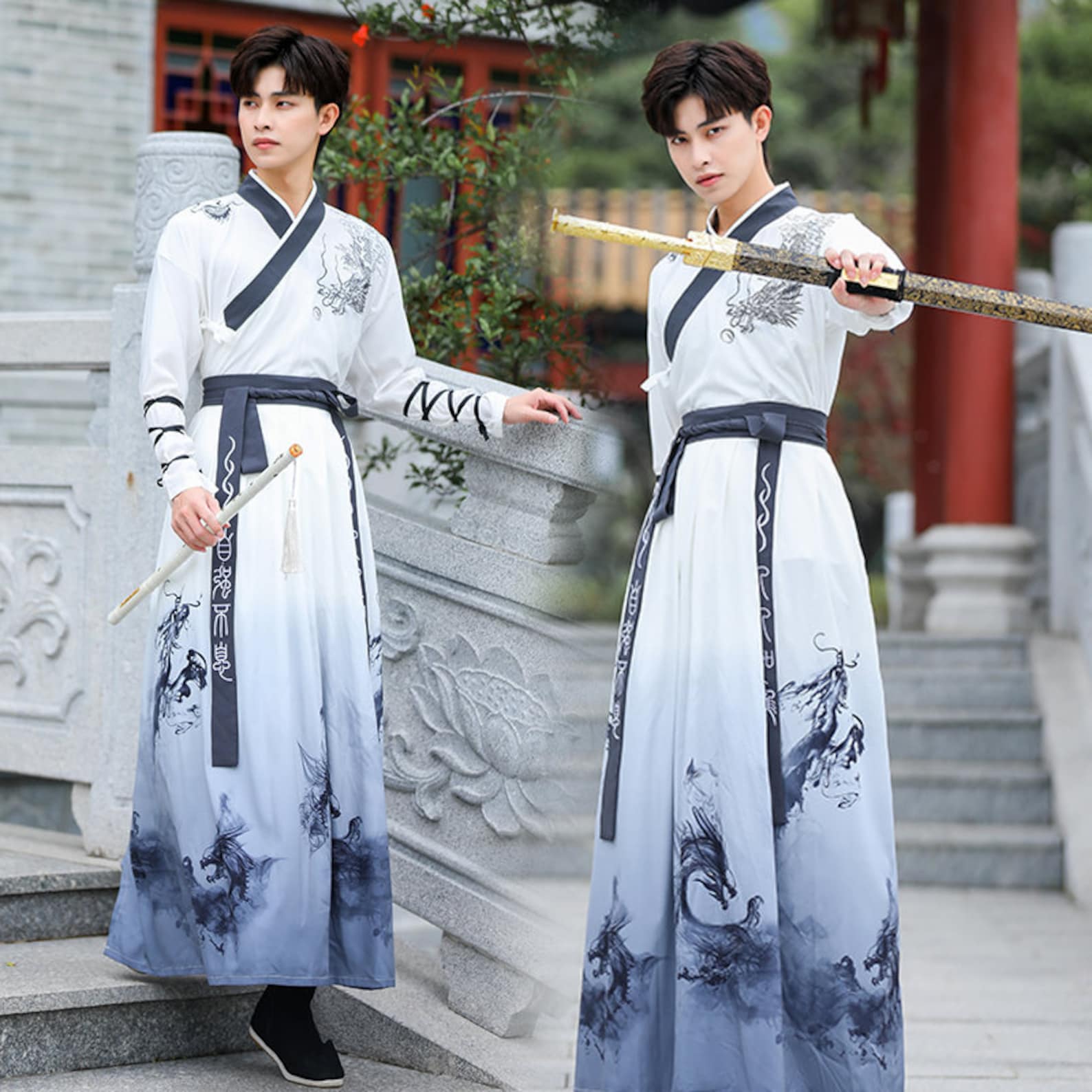 Male Hanfu Hanfu Man Hanfu Sets Men's Hanfu Chinese - Etsy