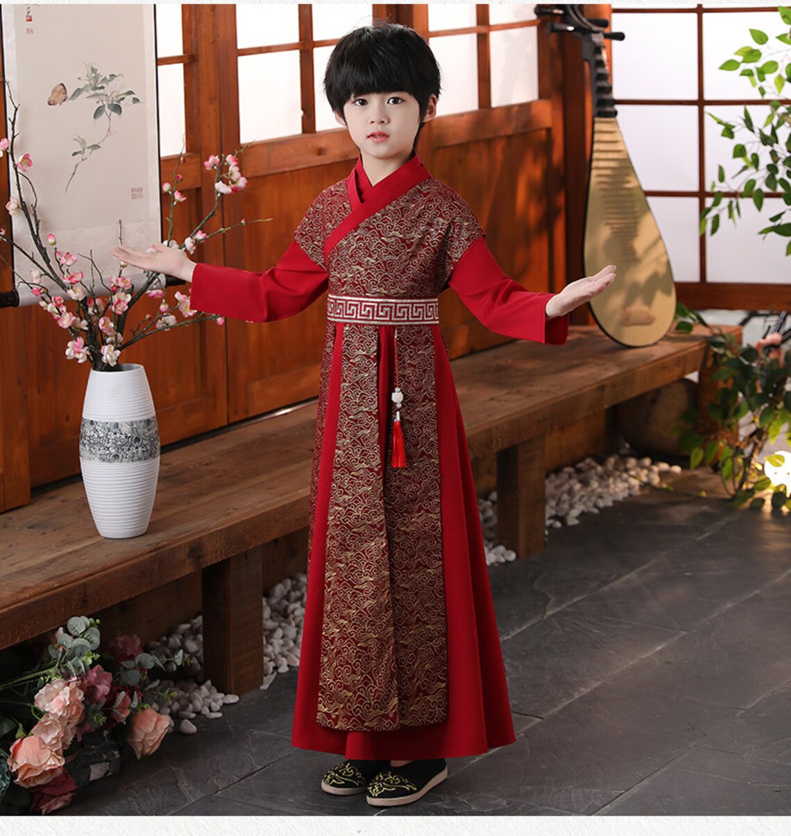 Boys Hanfu Boy's Ancient Costume Children's Thin Tang | Etsy