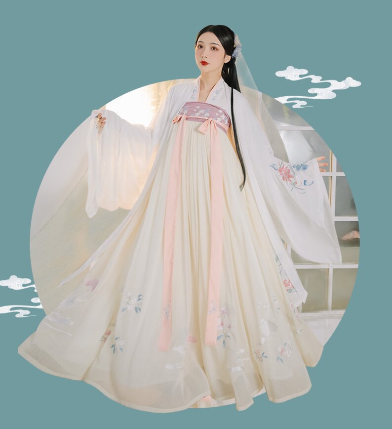 Hanfu Embroidery Dress woman Hanfu Sets Hanfu Costumes - Etsy UK