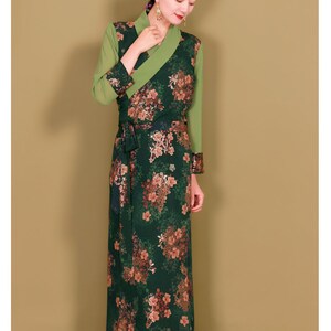 Tibetan Dress Lhasa Clothing Women Tibetan Clothing National - Etsy