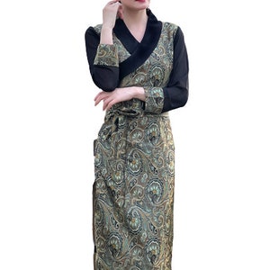 Tibetan Dress Lhasa Clothing Women Tibetan Clothing National - Etsy