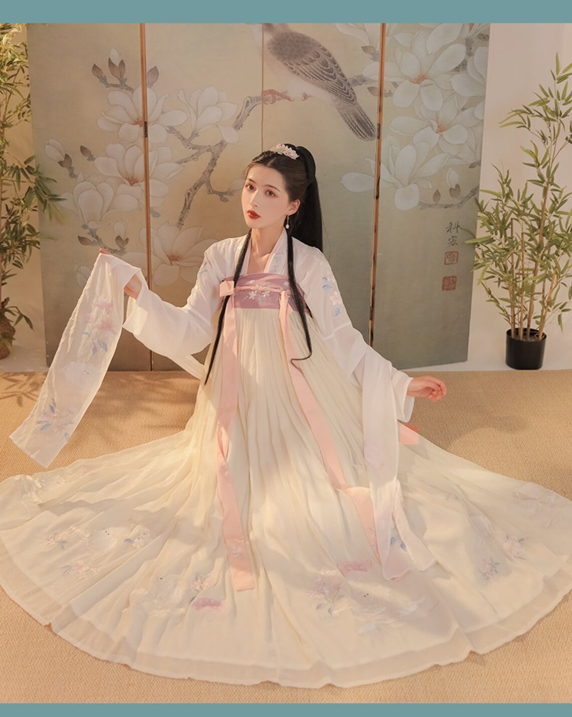 Hanfu Embroidery Dress woman Hanfu Sets Hanfu Costumes - Etsy UK