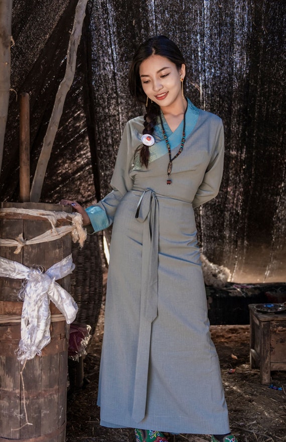 Tibetan Dress Lhasa Clothing Women Tibetan Clothing Tibetan - Etsy