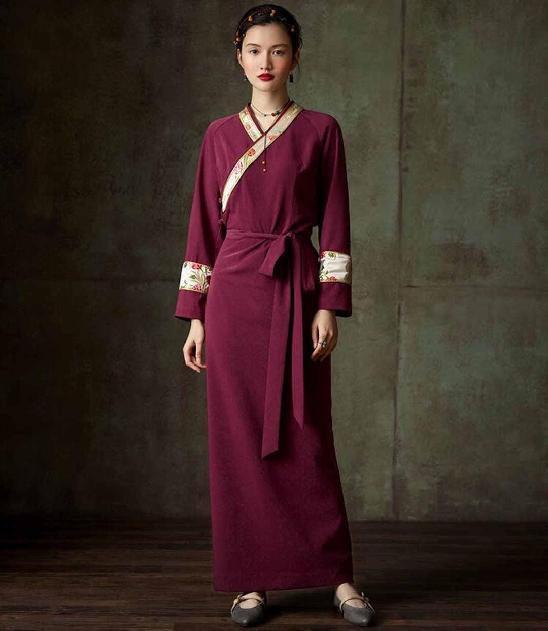 Tibetan Dress Lhasa Clothing Women Tibetan Clothing Tibetan Dress Woman ...