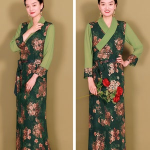 Tibetan Dress Lhasa Clothing Women Tibetan Clothing National - Etsy