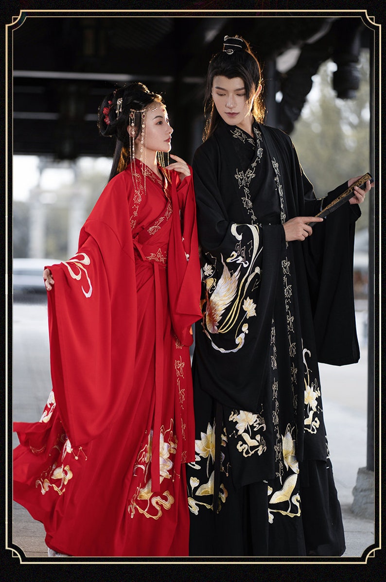 Jin Dynasty Hanfu Embroidered Dress Woman Hanfu Set - Etsy