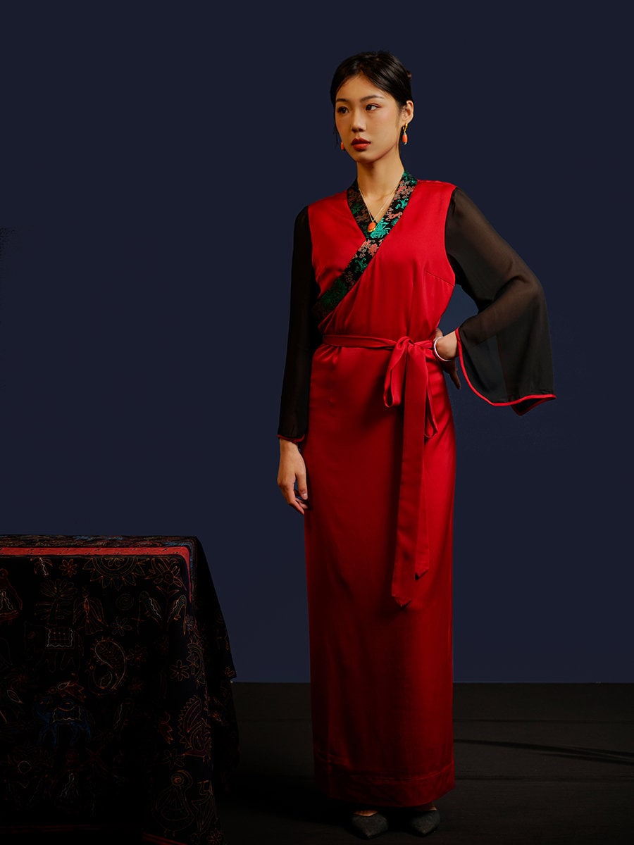 Tibetan Dress Lhasa Clothing Women Tibetan Clothing Tibetan - Etsy UK